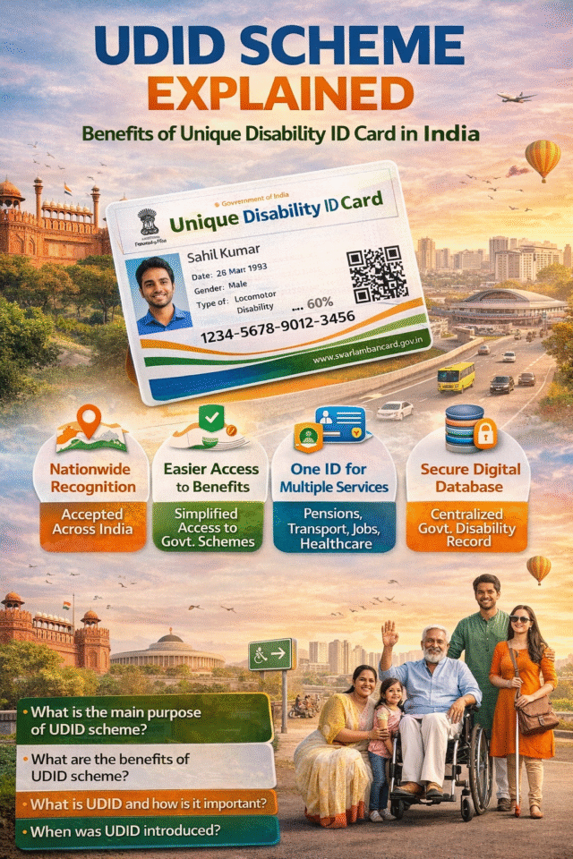 UDID Scheme Explained: Purpose, Benefits, Uses & Importance in India